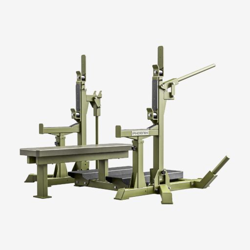 Combo Rack - IPF Spec Combined Squat Stand/Bench Press - PHOENIX STRENGTH
